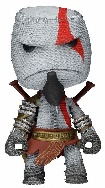 Figura LITTLEBIGPLANET GOD OF WAR Sackboy Kratos - Catalogo | Mega ...