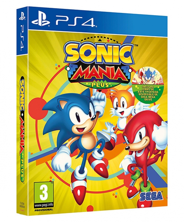 SONIC MANIA PLUS Launch Edition PS4 - Catalogo | Mega-Mania A Loja dos ...