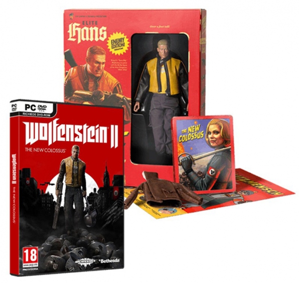 WOLFENSTEIN II THE NEW COLOSSUS Collectors Edition PC - Catalogo | Mega ...